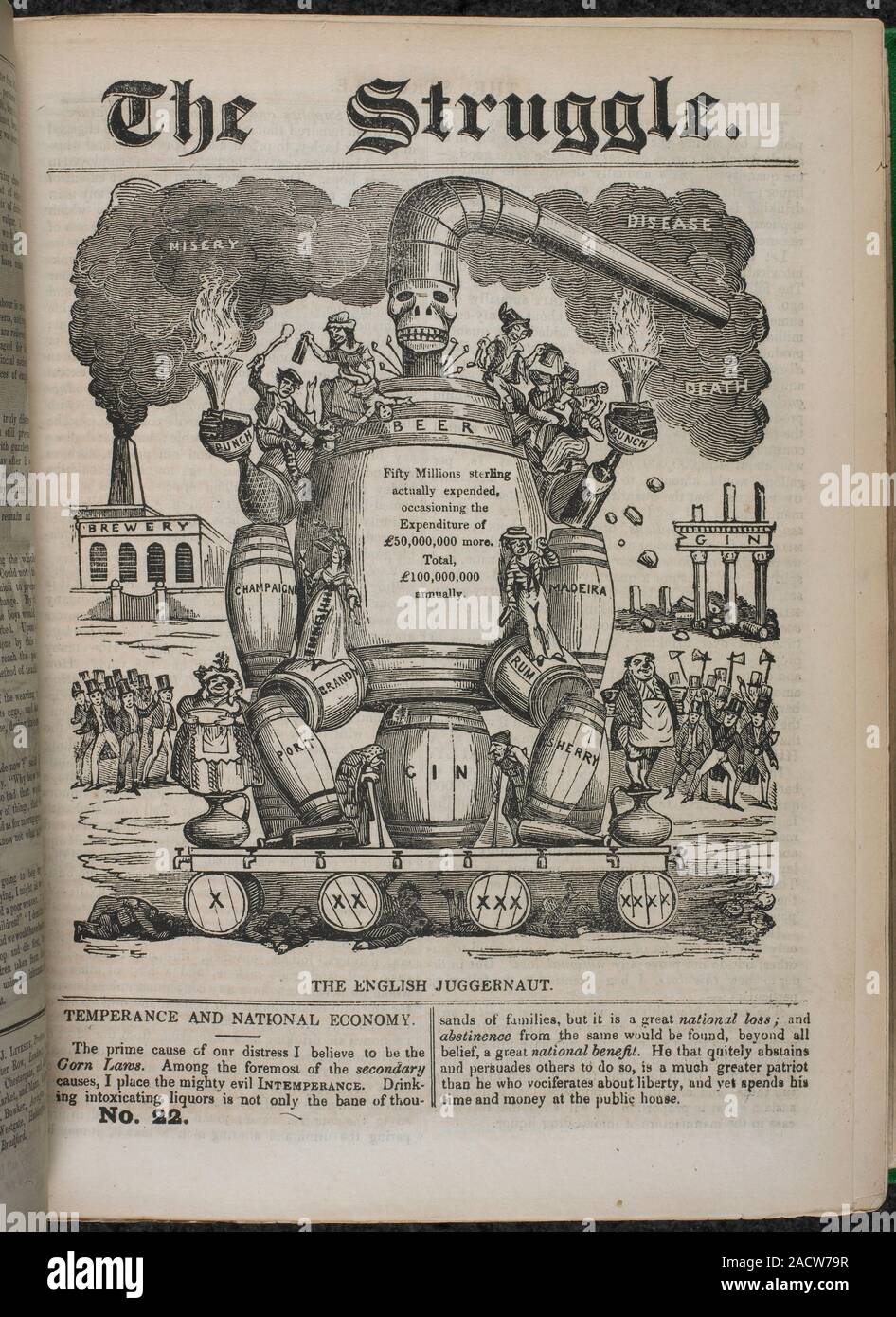 The English Juggernaut. An illustration of the influence and importance ...