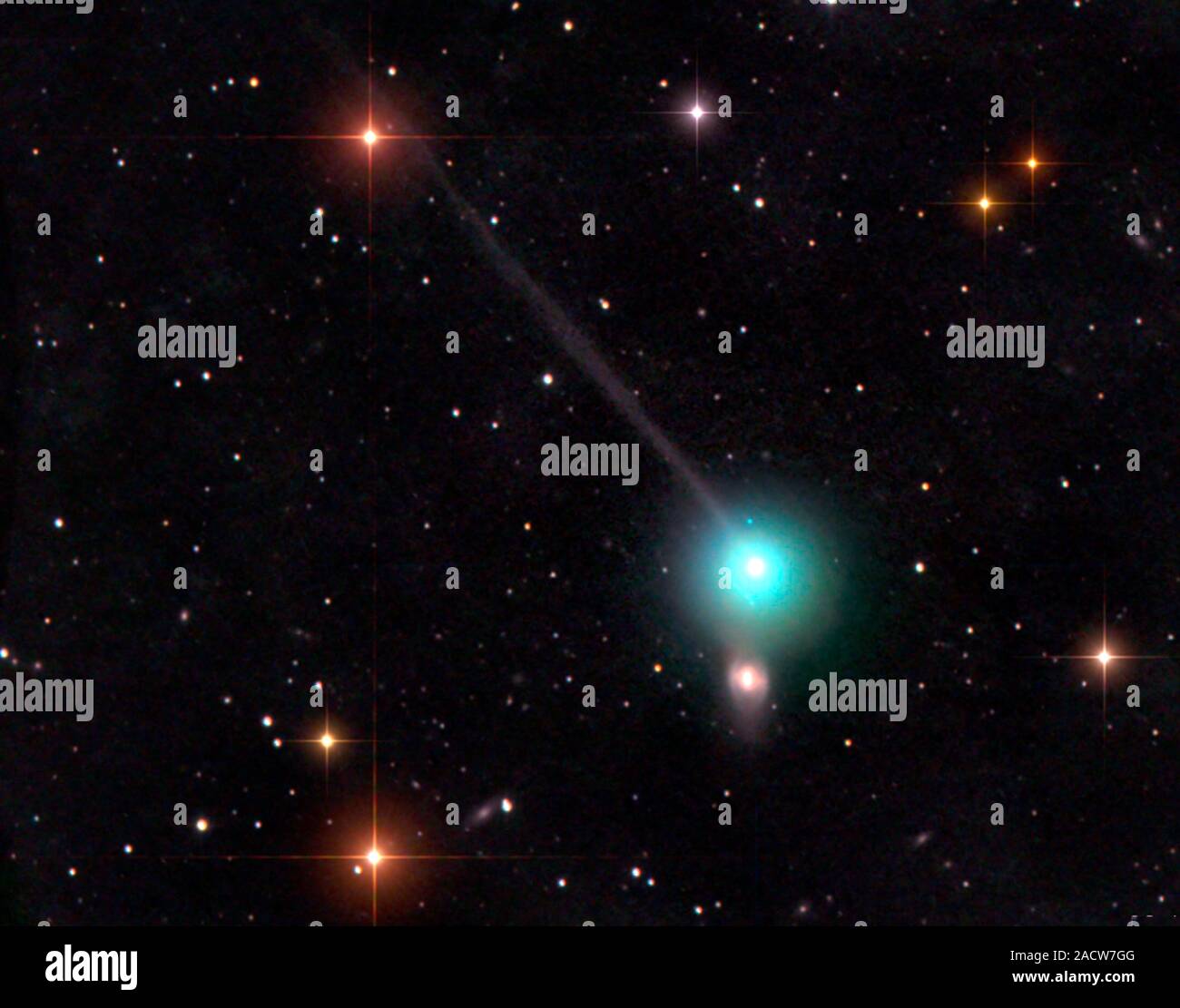 Comet Encke (2P/Encke). Comets are bodies of ice and dust that enter ...