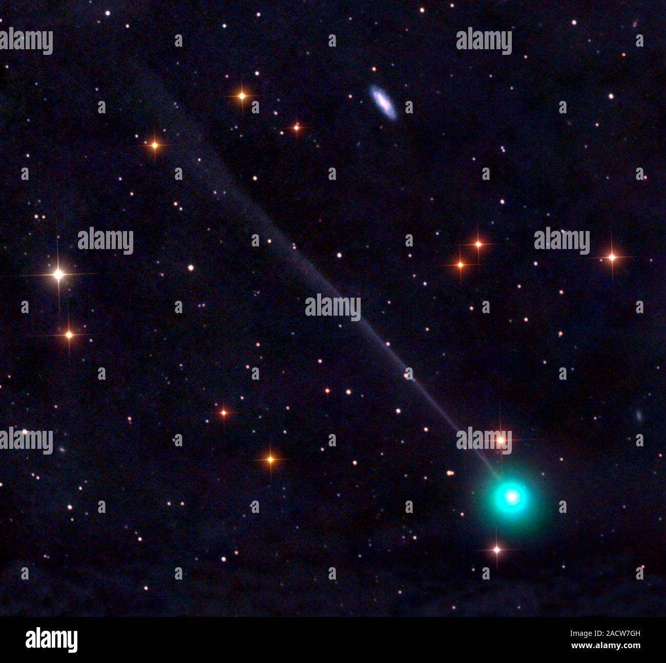 Comet Encke (2P/Encke). Comets are bodies of ice and dust that enter ...