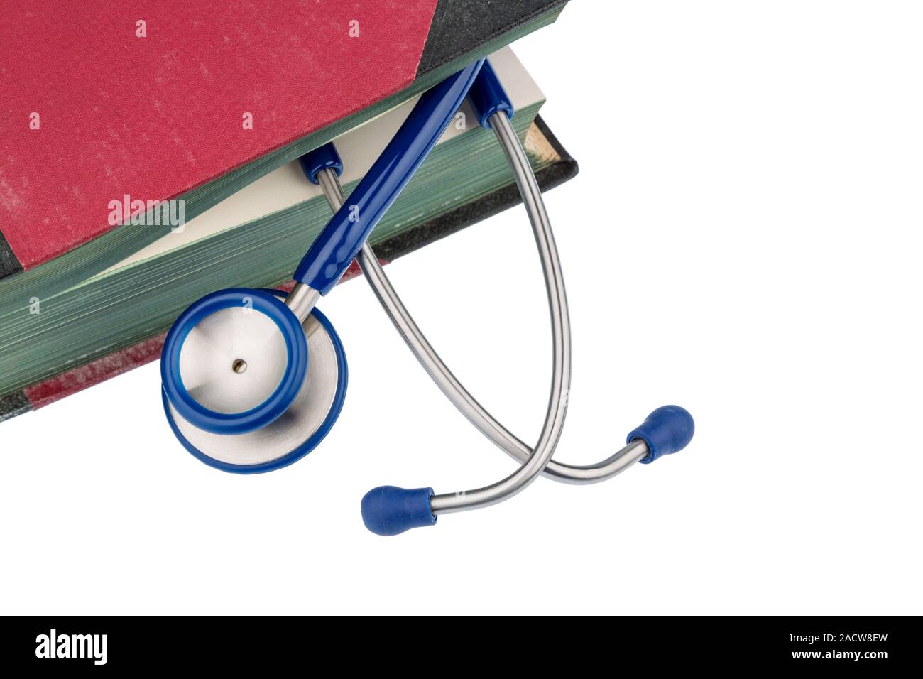 Book and Stethoscope Stock Photo - Alamy