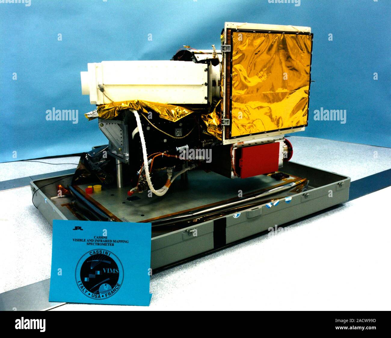 Cassinis Spectrometer Equipment Close Up Of The Visual And Infrared Mapping Spectrometer Just