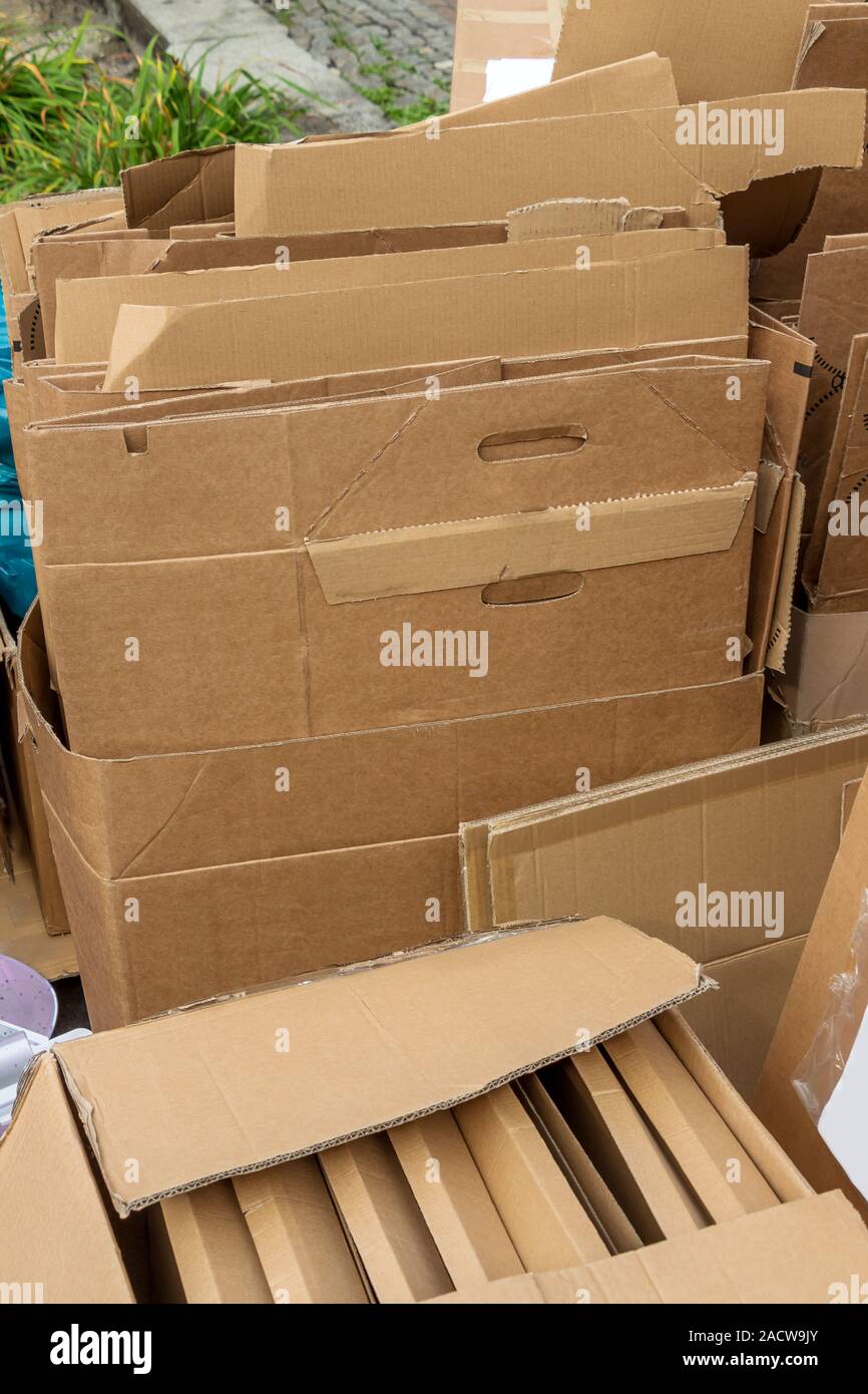 Waste paper collection hi-res stock photography and images - Alamy