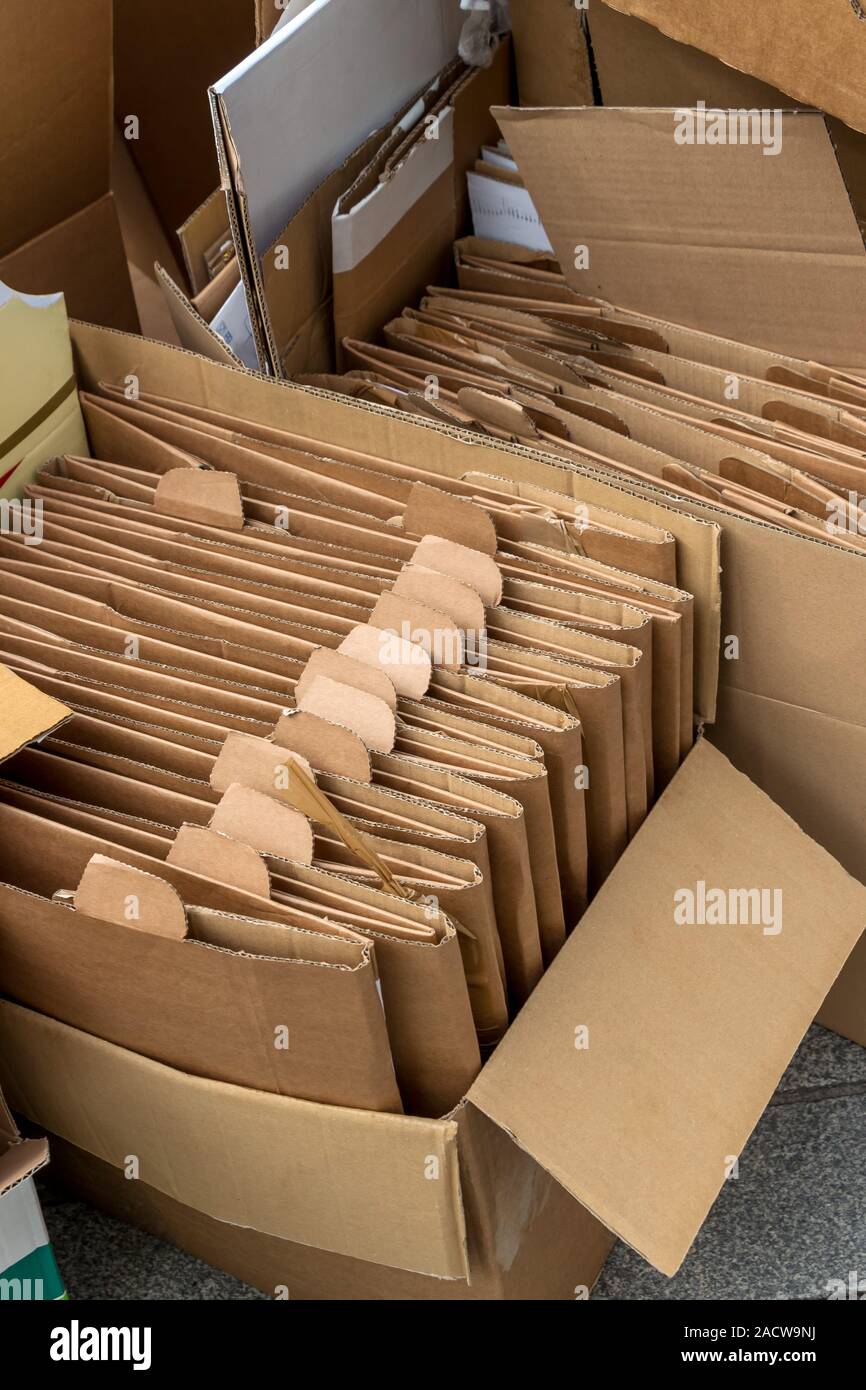 Waste paper collection hi-res stock photography and images - Alamy