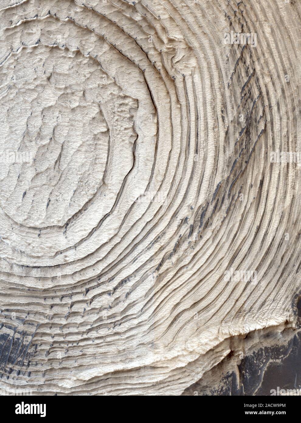 Schiaparelli crater on Mars. Mars Reconnaissance Orbiter image showing ...