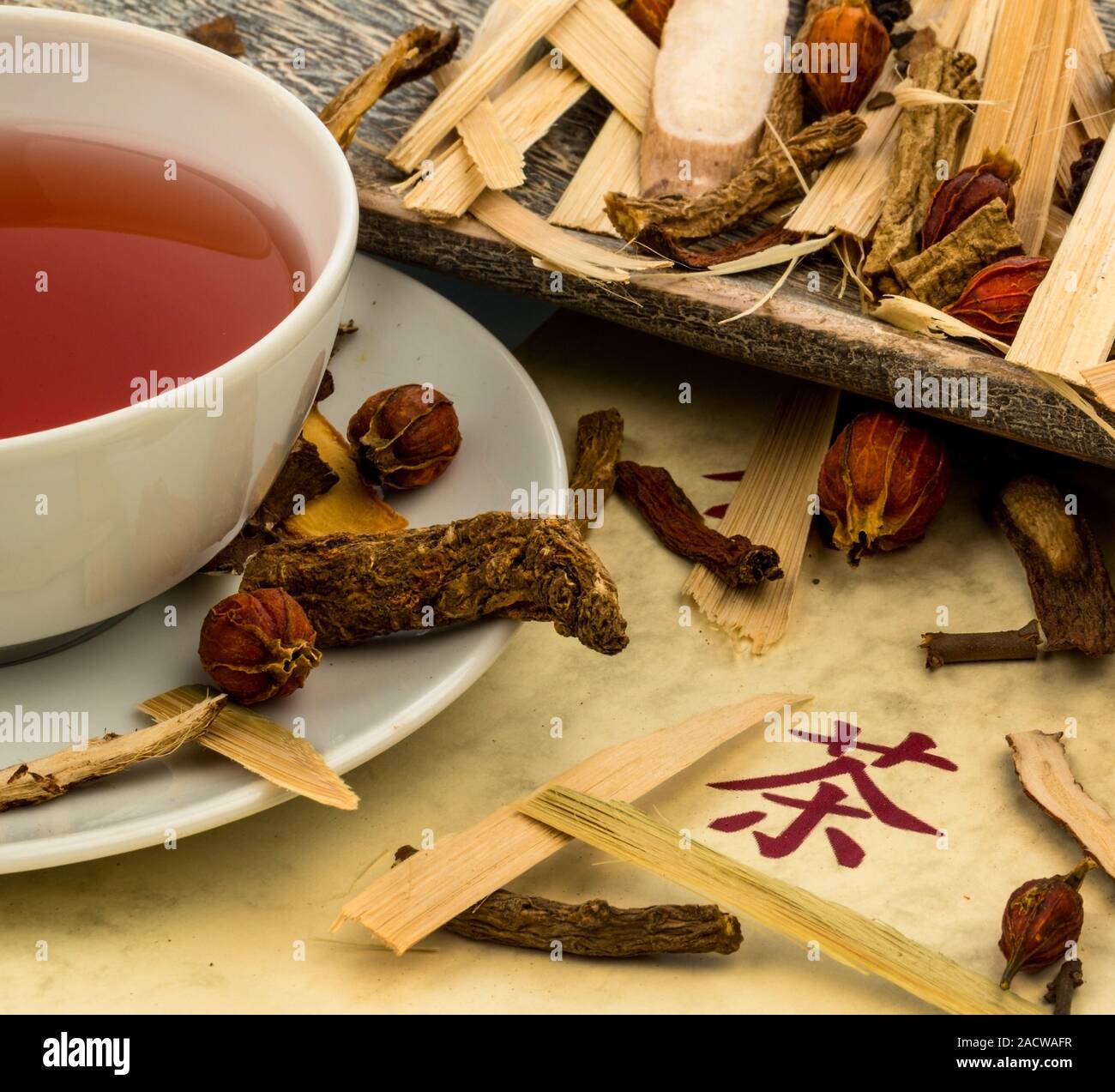 Tea for Traditional Chinese Medicine Stock Photo - Alamy