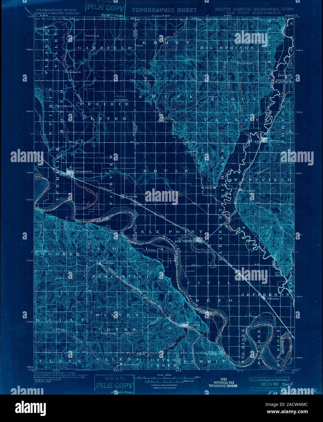 Map of elk point hi-res stock photography and images - Alamy