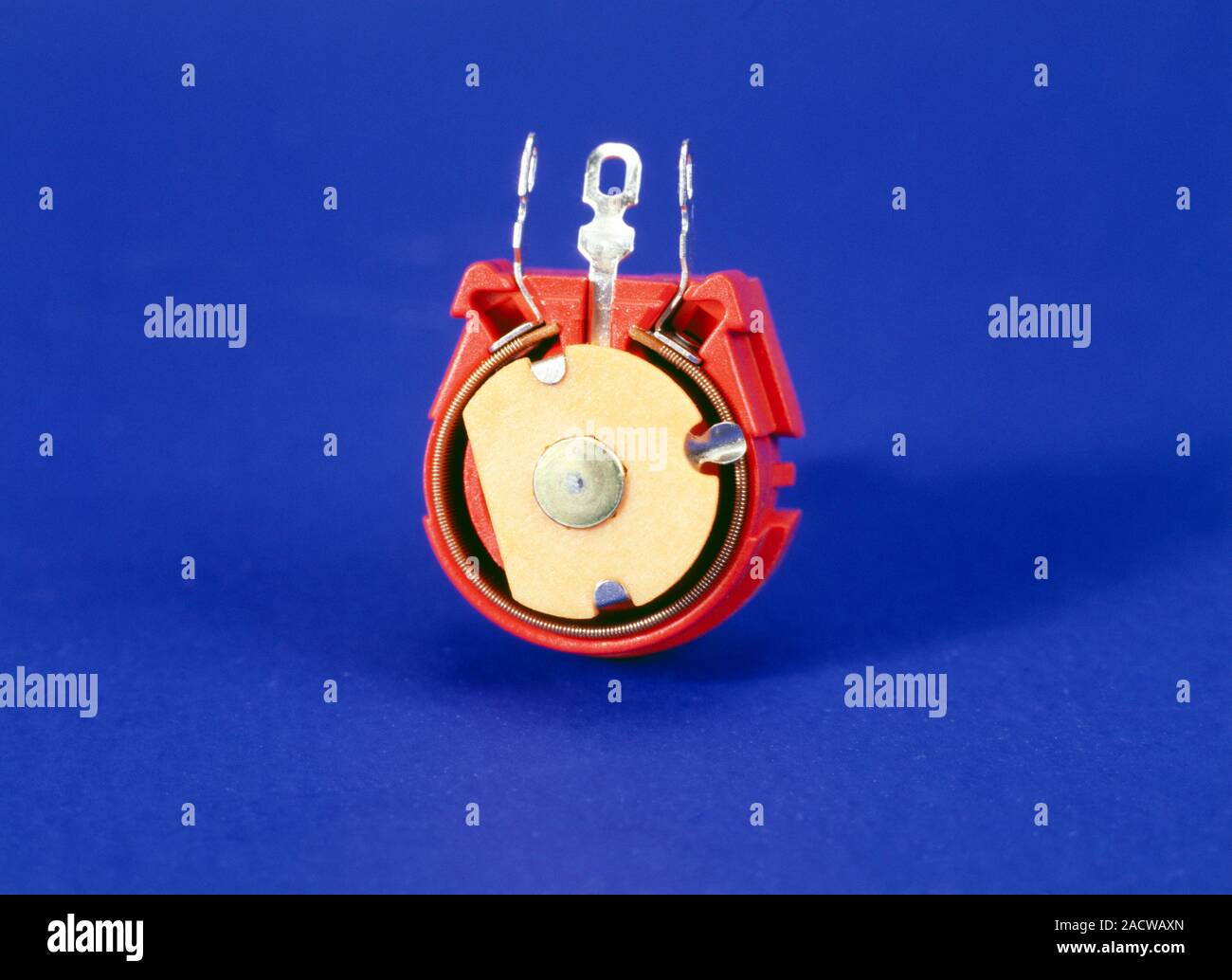 Potentiometer. Internal workings of a potentiometer, a type of variable ...