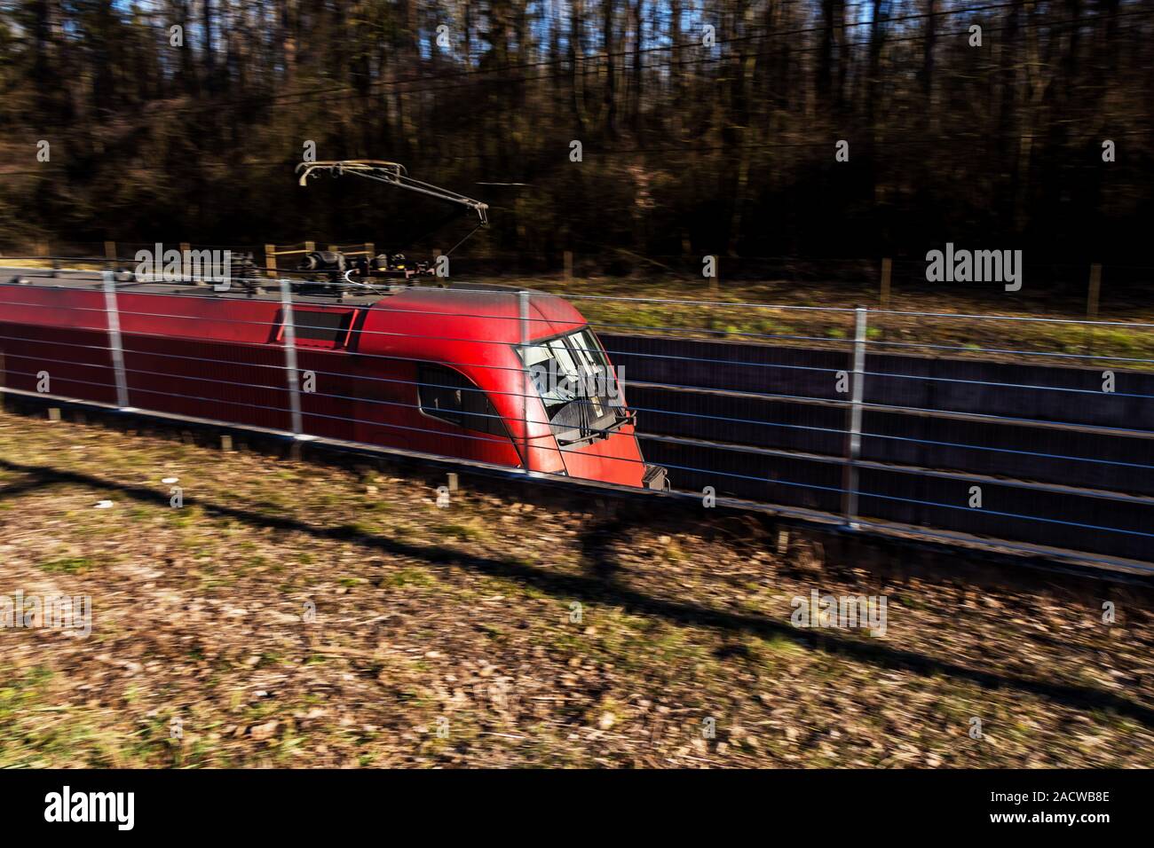 ÖBB freight train Stock Photo - Alamy