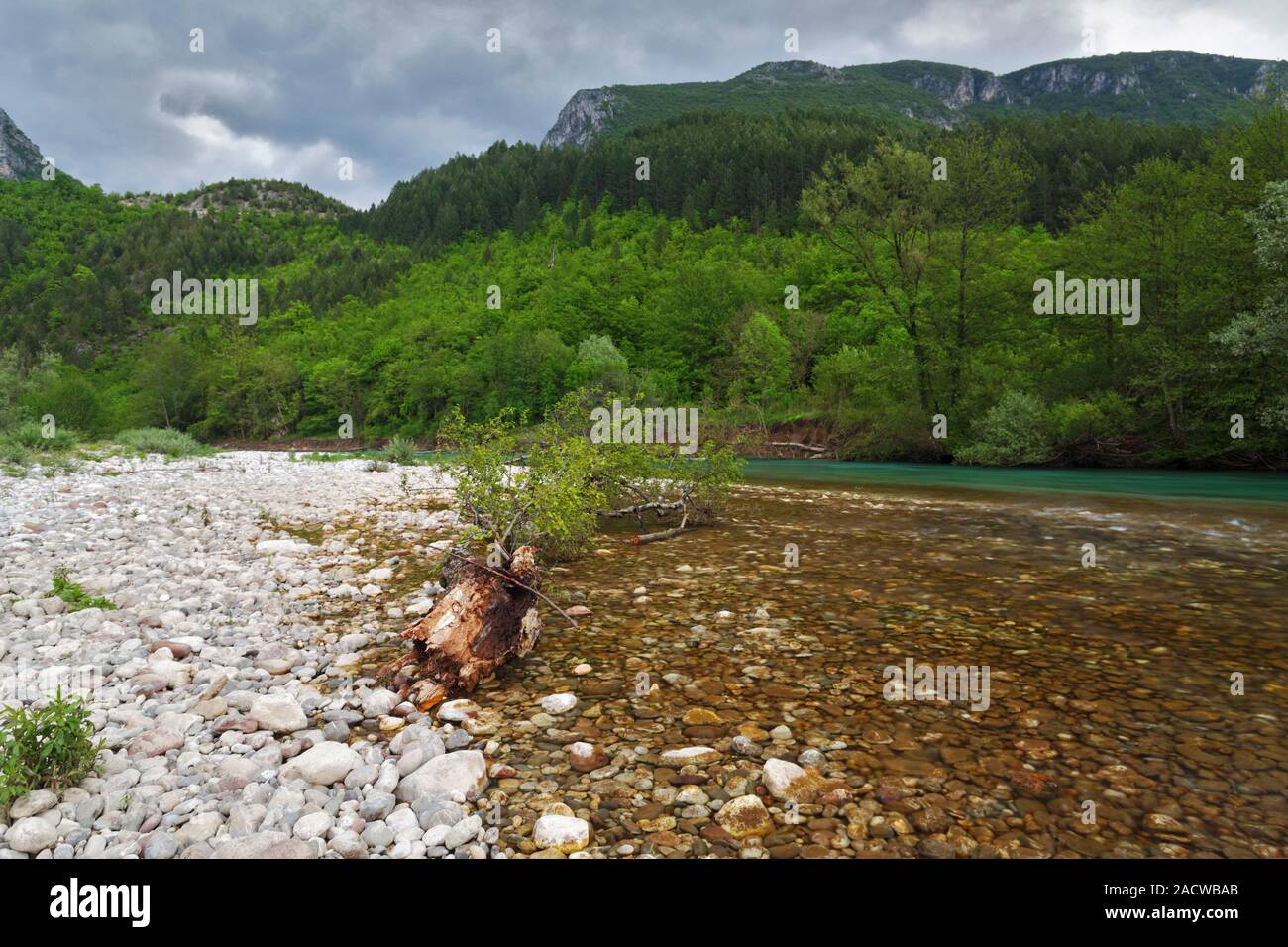 The Neretva River in a canyon, Bosnia and Herzegovina Stock Photo - Alamy