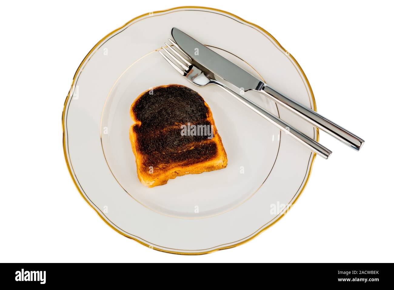 Bread slices toasts Cut Out Stock Images & Pictures - Alamy