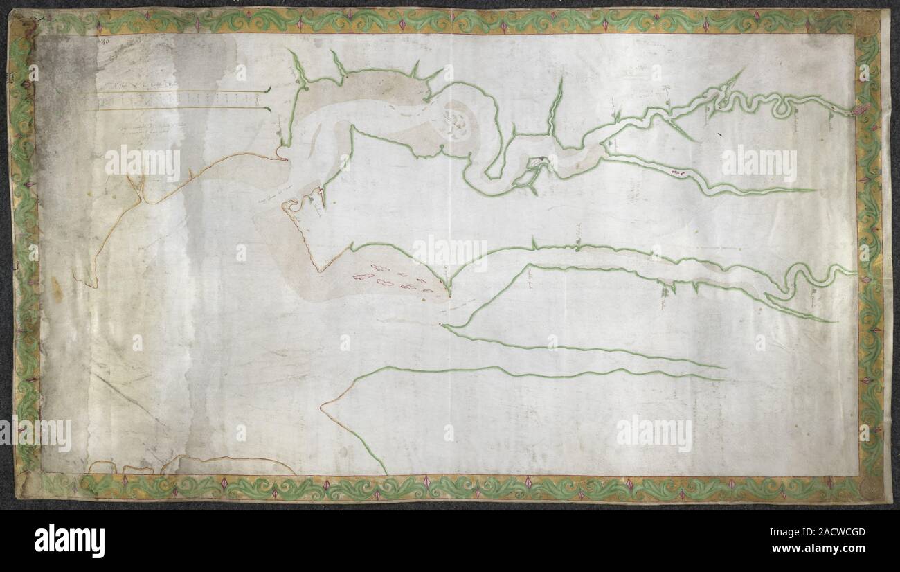 Map of James and York Rivers Map of the James and York Rivers in ...