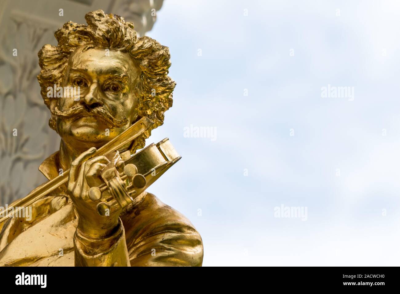 Austria, Vienna, Johann Strauss Monument Stock Photo - Alamy