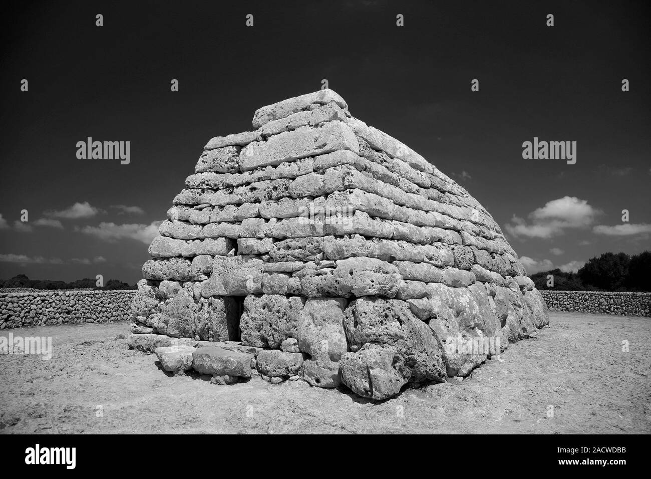 The Naveta des Tudons Pre Talayotic burial chamber tomb, the oldest ...