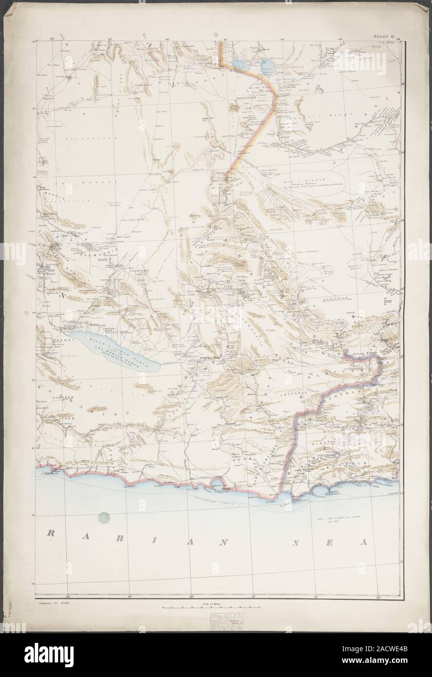 Map of Persia Stock Photo - Alamy