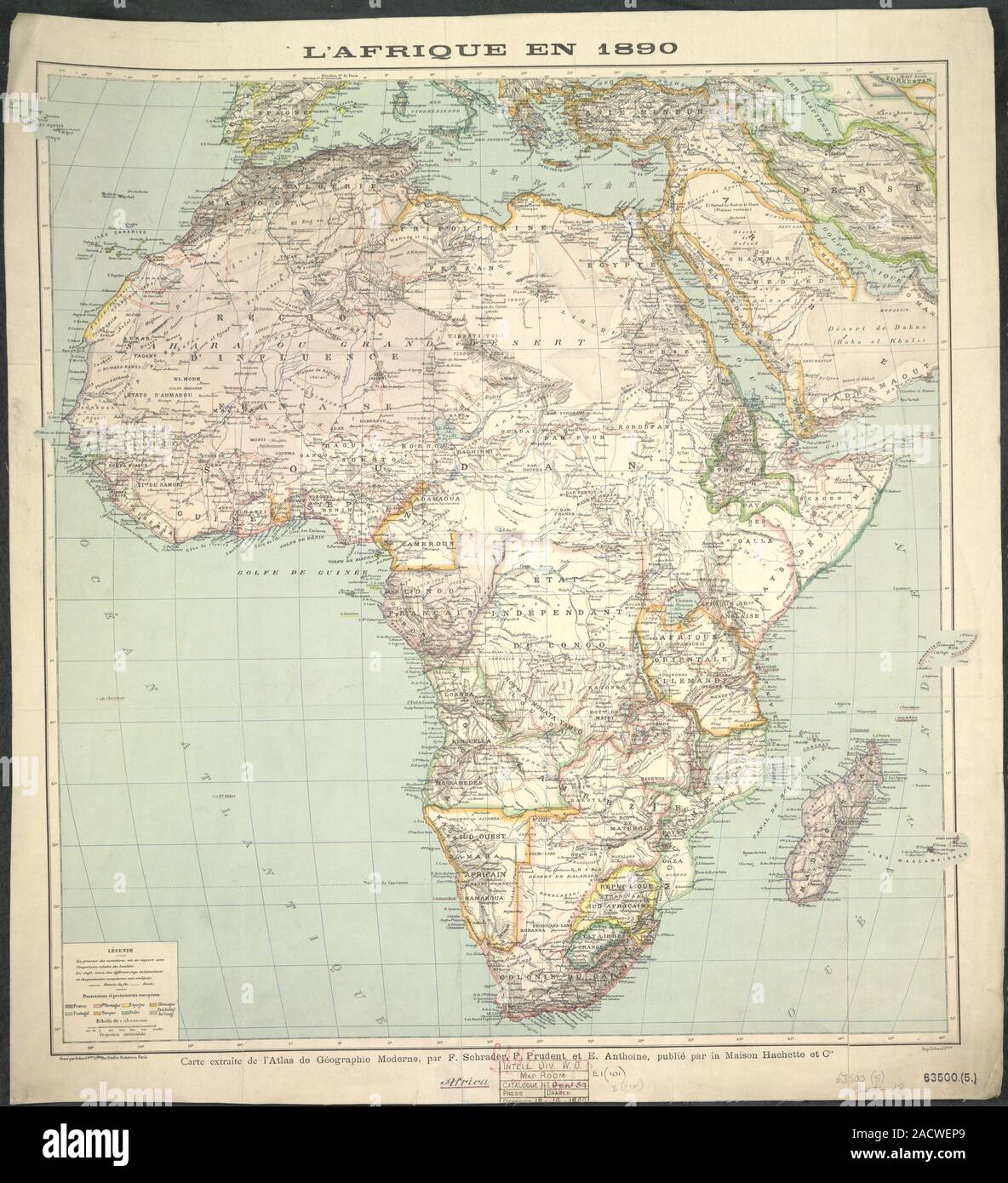 Map of Africa Image taken from A collection of maps of Africa ...