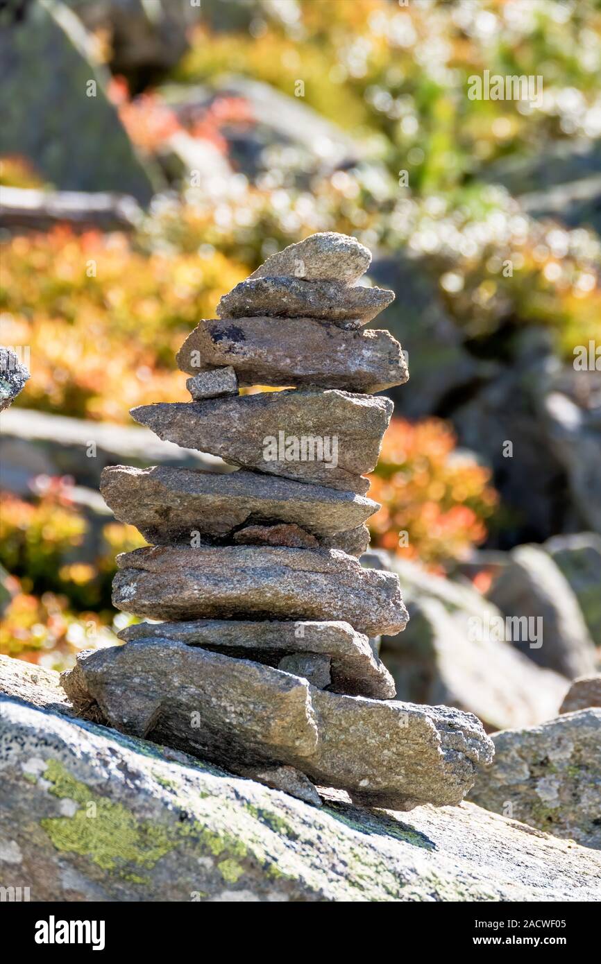 Stones stacked on top of each other Stock Photo - Alamy