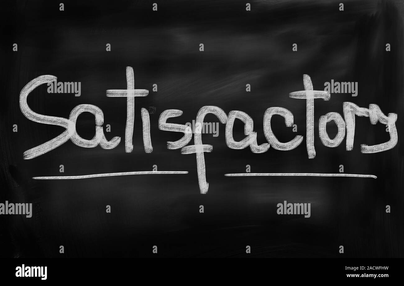 Satisfactory hi-res stock photography and images - Alamy