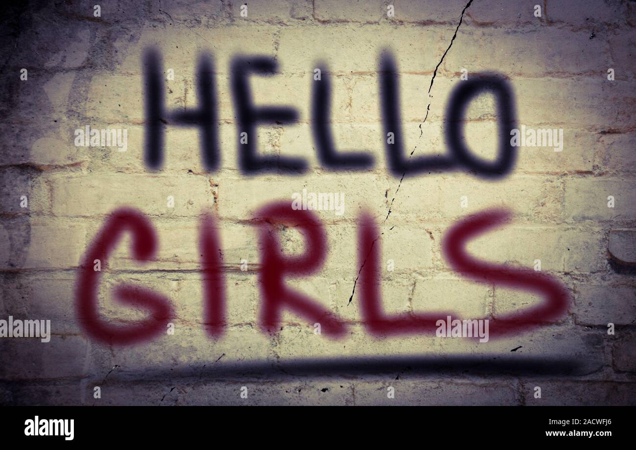 Hello girls hi-res stock photography and images - Alamy