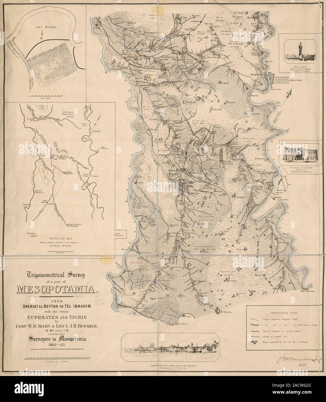Map of Mesopotamia Stock Photo - Alamy