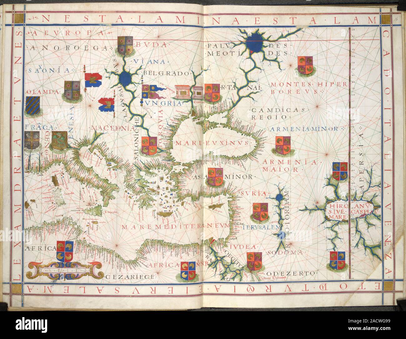Chart of Mediterranean Sea, Whole chart Chart of the eastern ...