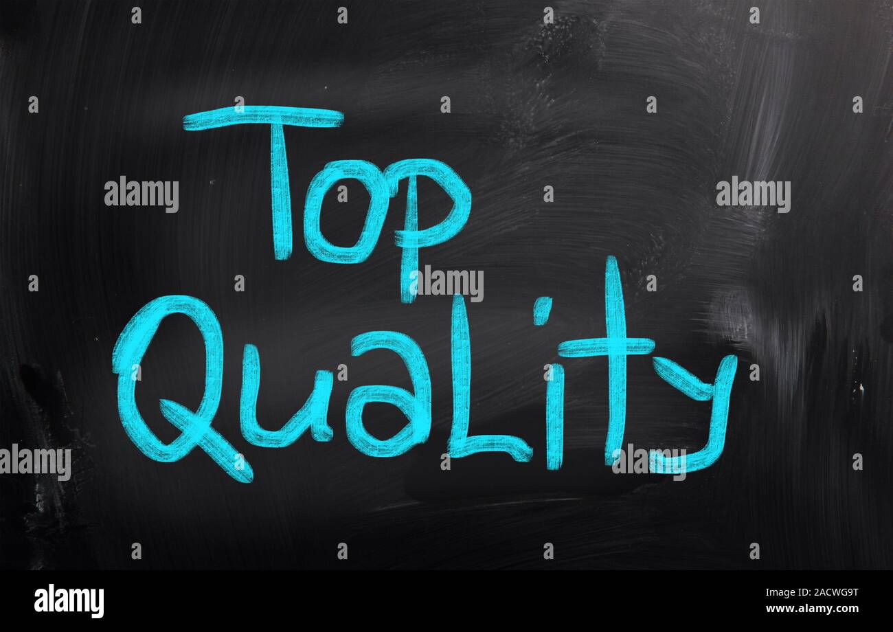 Top Quality Concept Stock Photo - Alamy