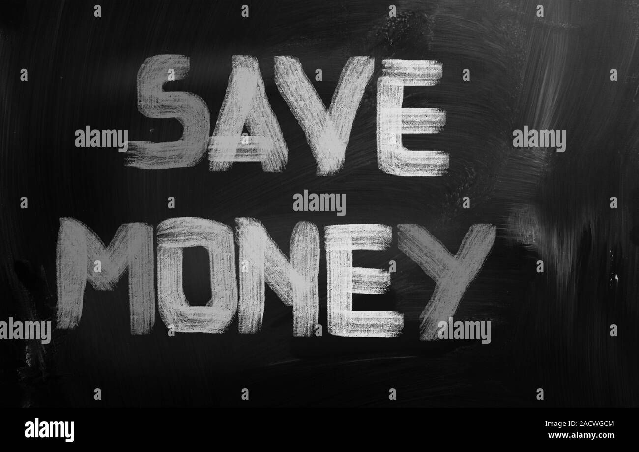 Save Money Concept Stock Photo - Alamy