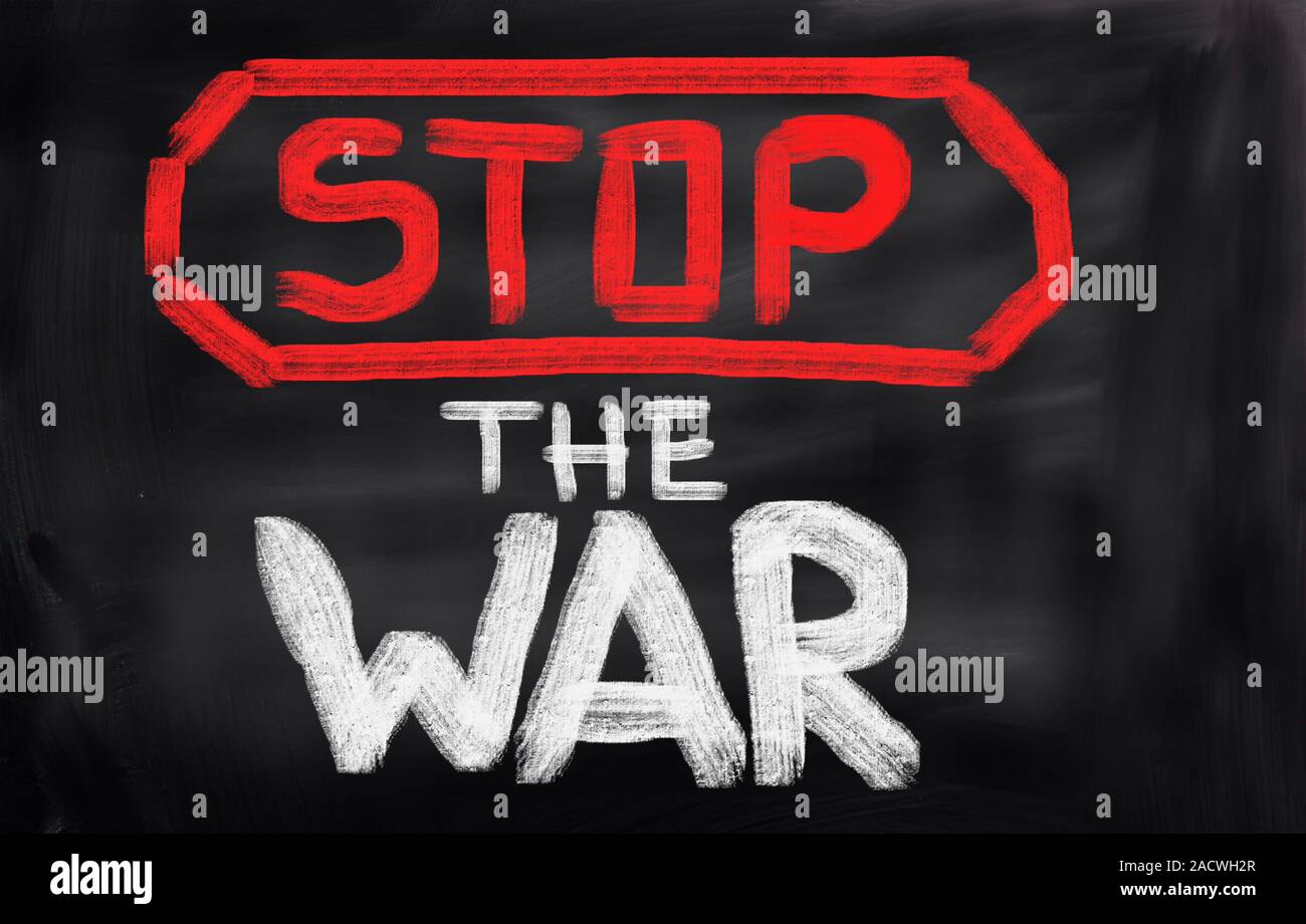 Stop war sign hi-res stock photography and images - Alamy