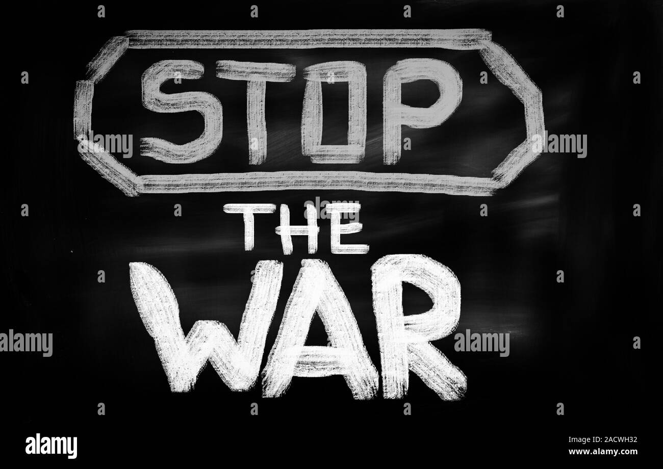 Stop war not people Black and White Stock Photos & Images - Alamy