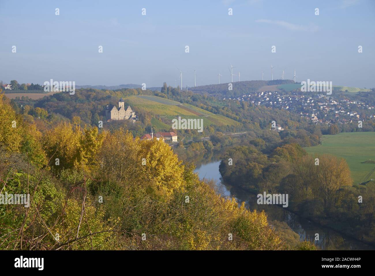 Mainberg Castle, Schweinfurt County, Lower Franconia, Bavaria Stock ...