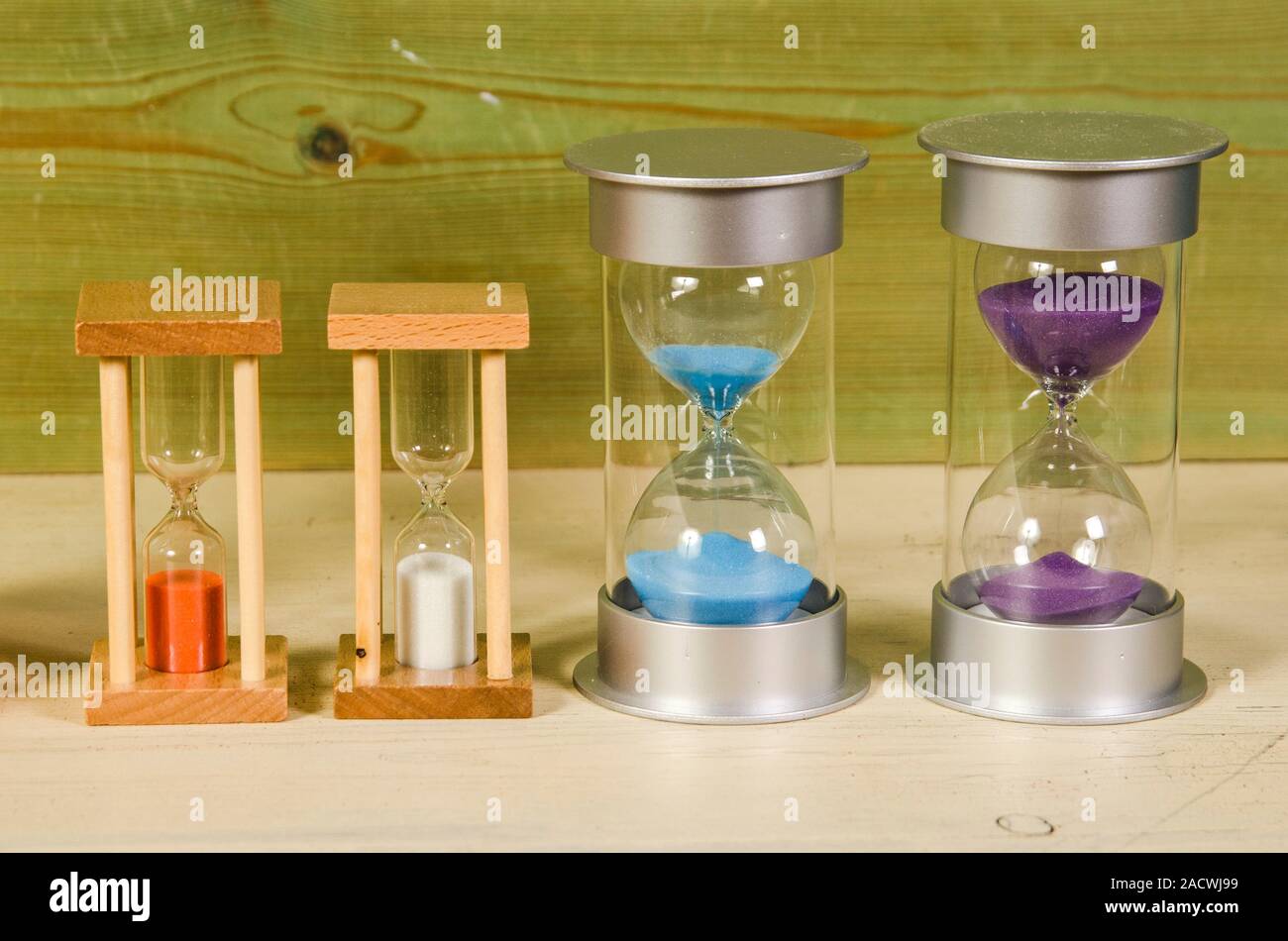time management and time keeping instruments Stock Photo - Alamy