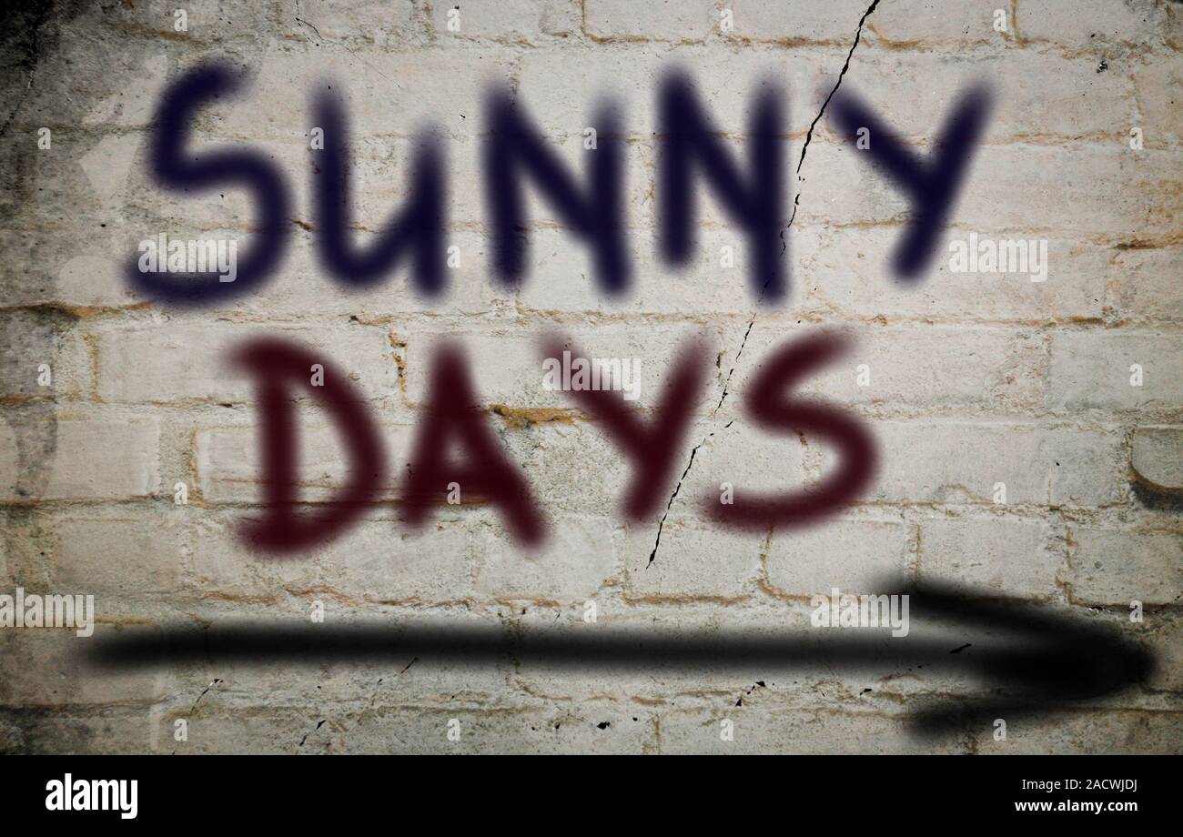 Sunny Days Concept Stock Photo - Alamy