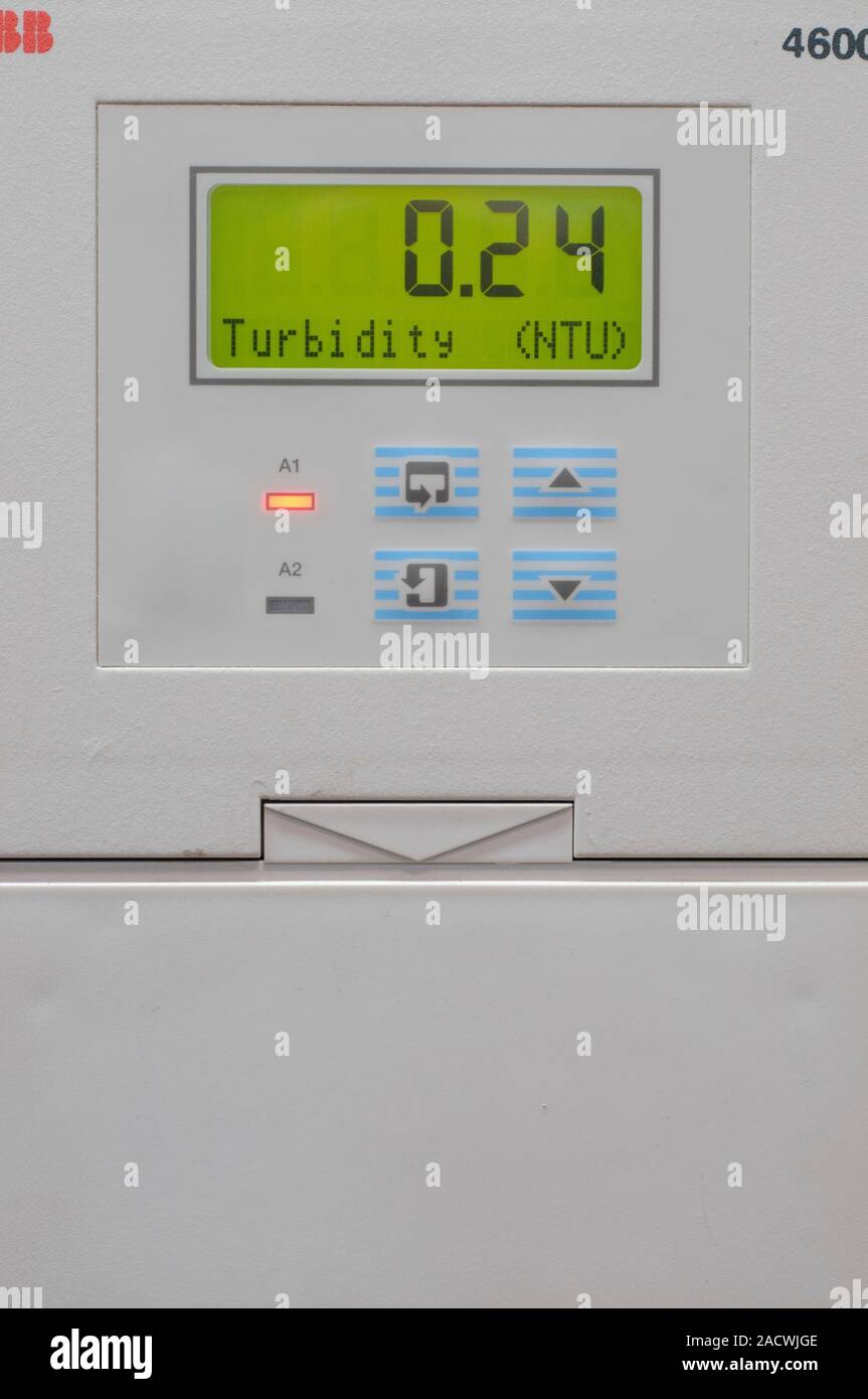 nephelometer- Turbidity measuring equipment. Turbidity is the ...