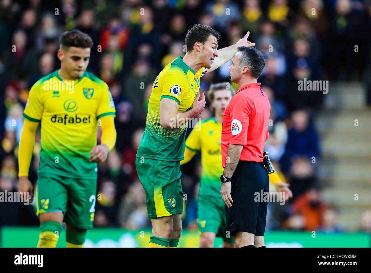 1st December 2019, Carrow Road, Norwich, England; Premier League ...