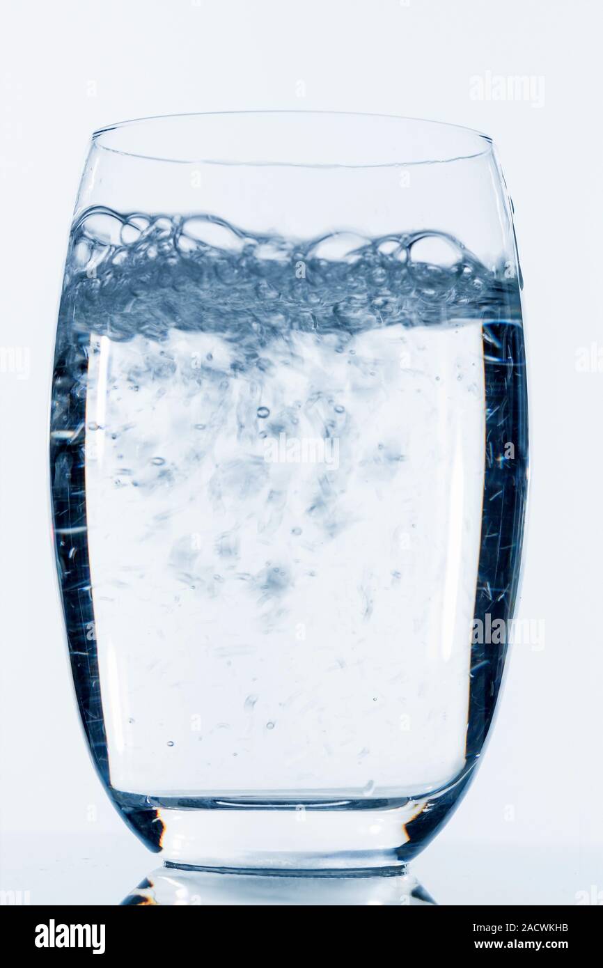 Glass with water Stock Photo - Alamy