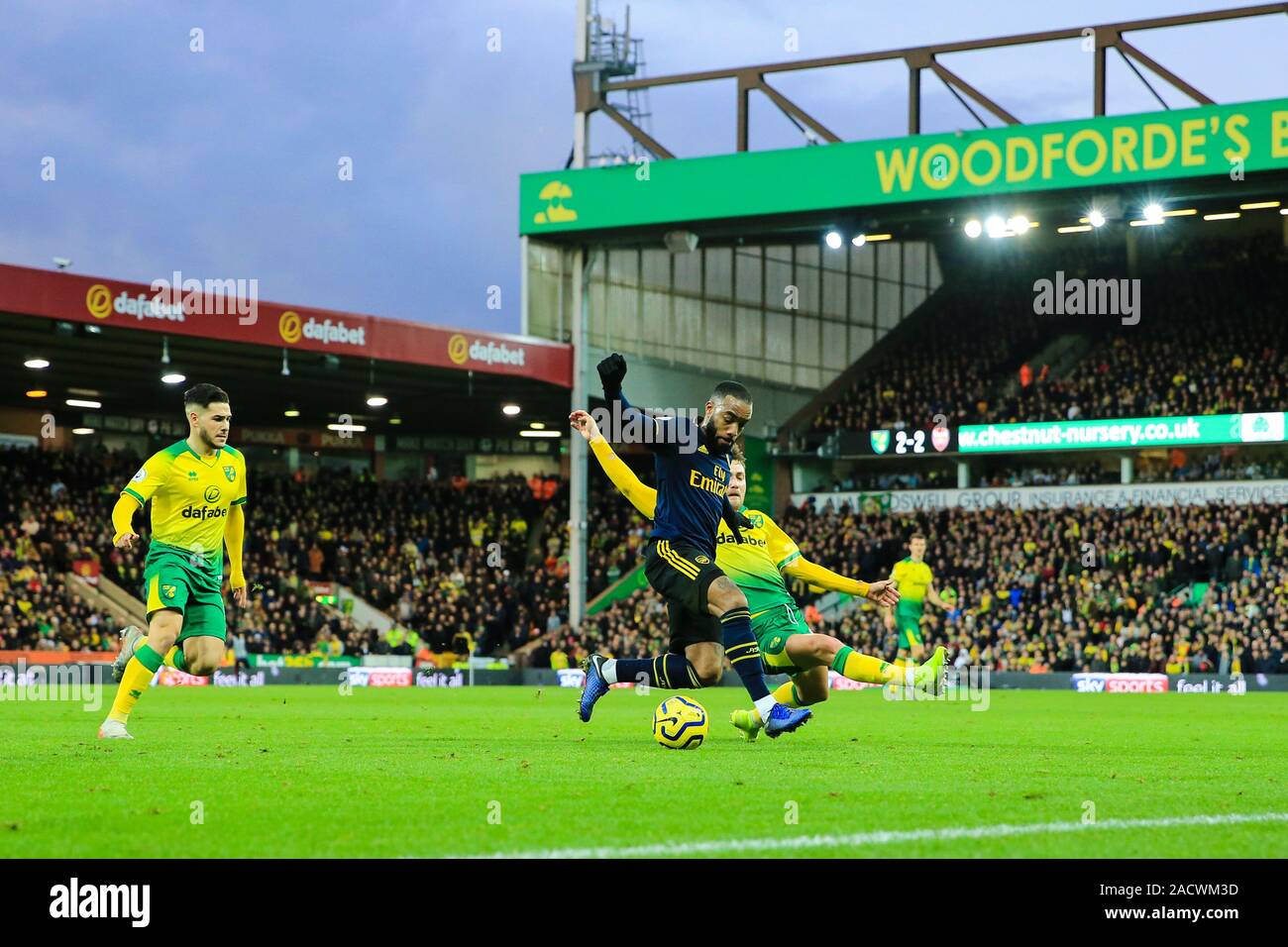 1st December 2019, Carrow Road, Norwich, England; Premier League ...