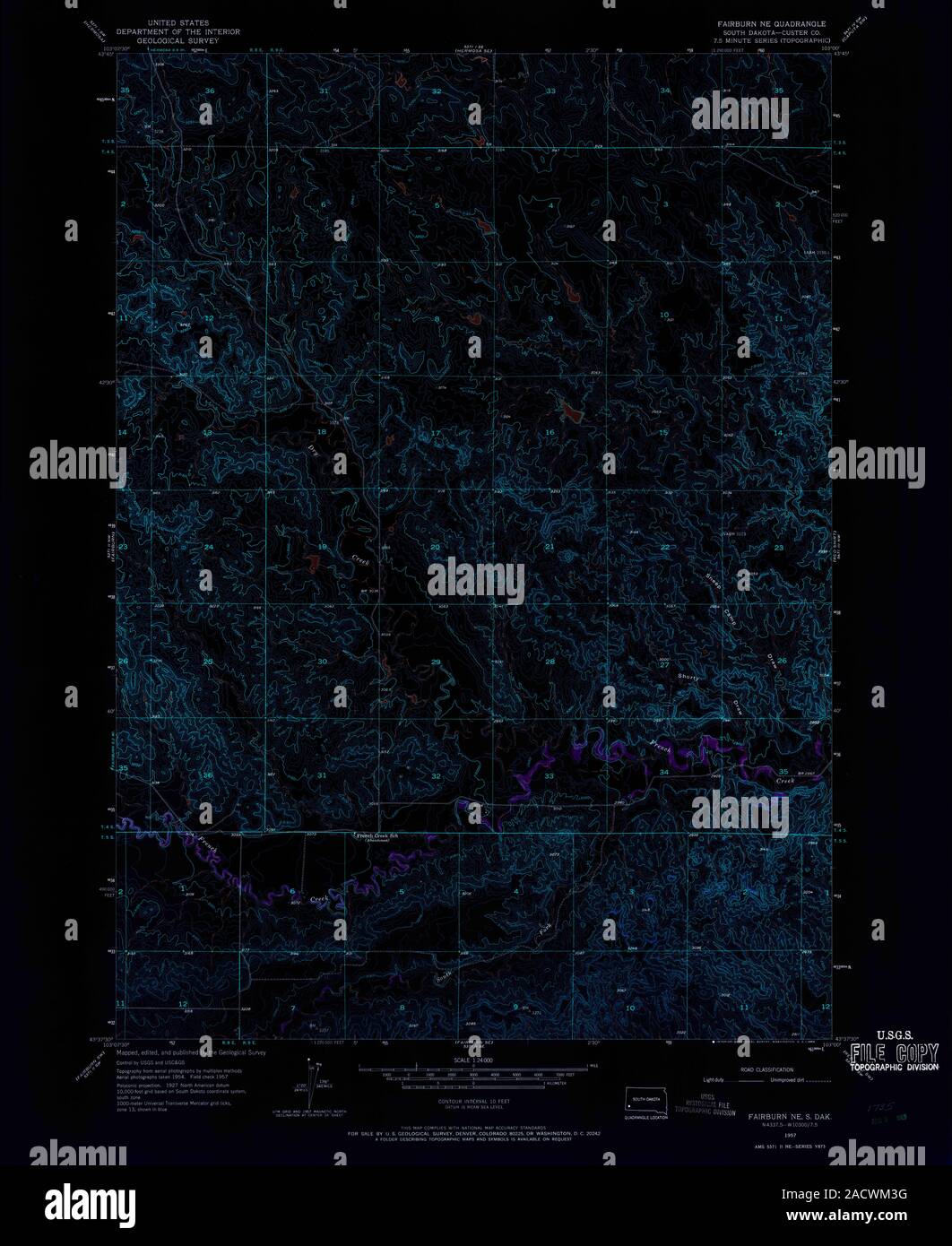 Map of fairburn hi-res stock photography and images - Alamy