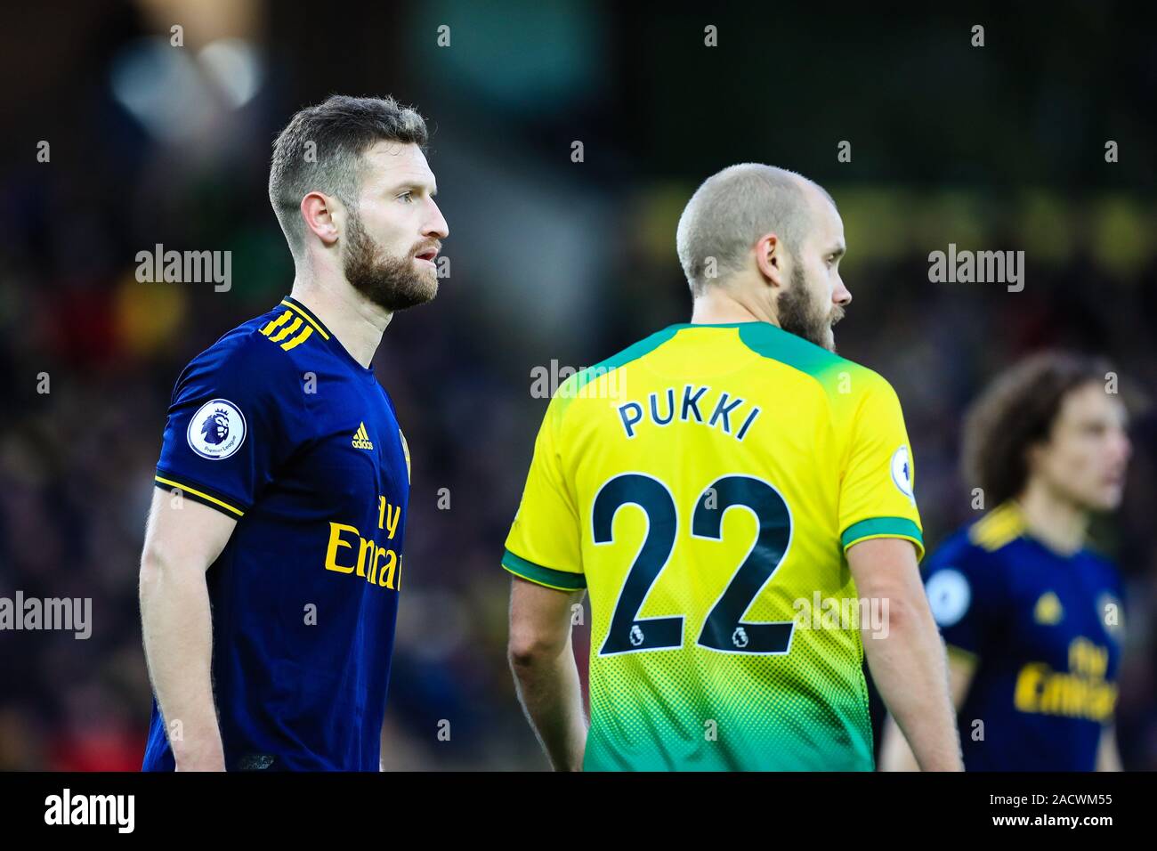 1st December 2019, Carrow Road, Norwich, England; Premier League ...