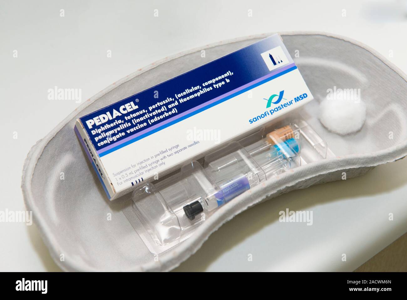 Pediacel vaccine ready for use. Pediacel vaccinates against diphtheria ...