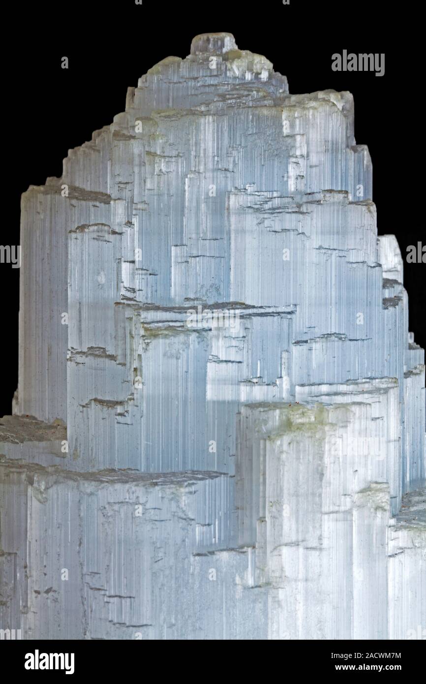 Selenite is the translucent to transparent variety of the ubiquitous ...