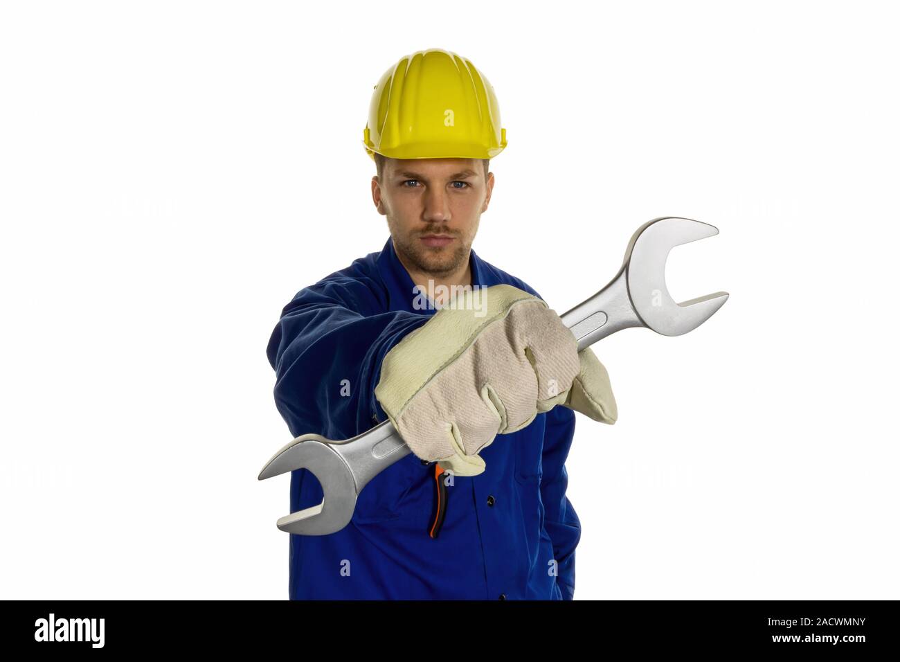 Craftsman with tools Stock Photo - Alamy