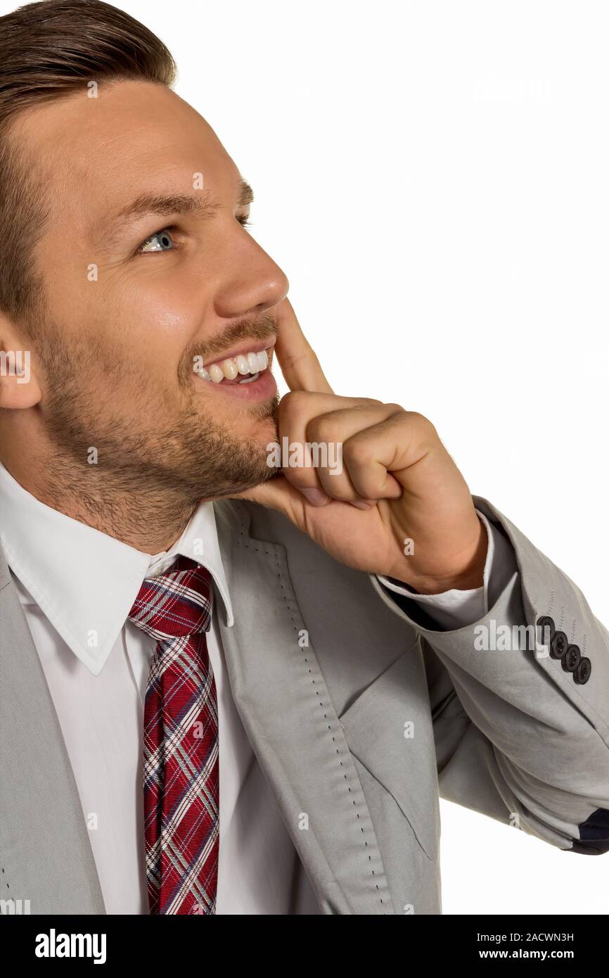 Thoughtful manager hi-res stock photography and images - Alamy