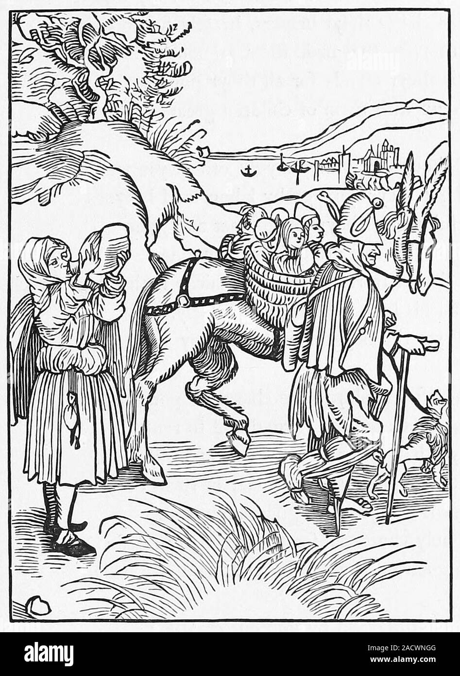 Vagrants travelling Black and White Stock Photos & Images - Alamy