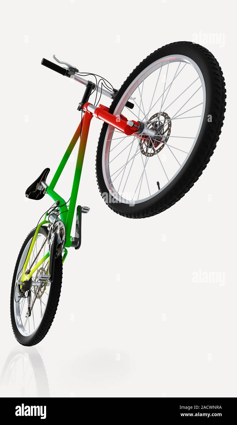 Mountain bike, close-up Stock Photo - Alamy