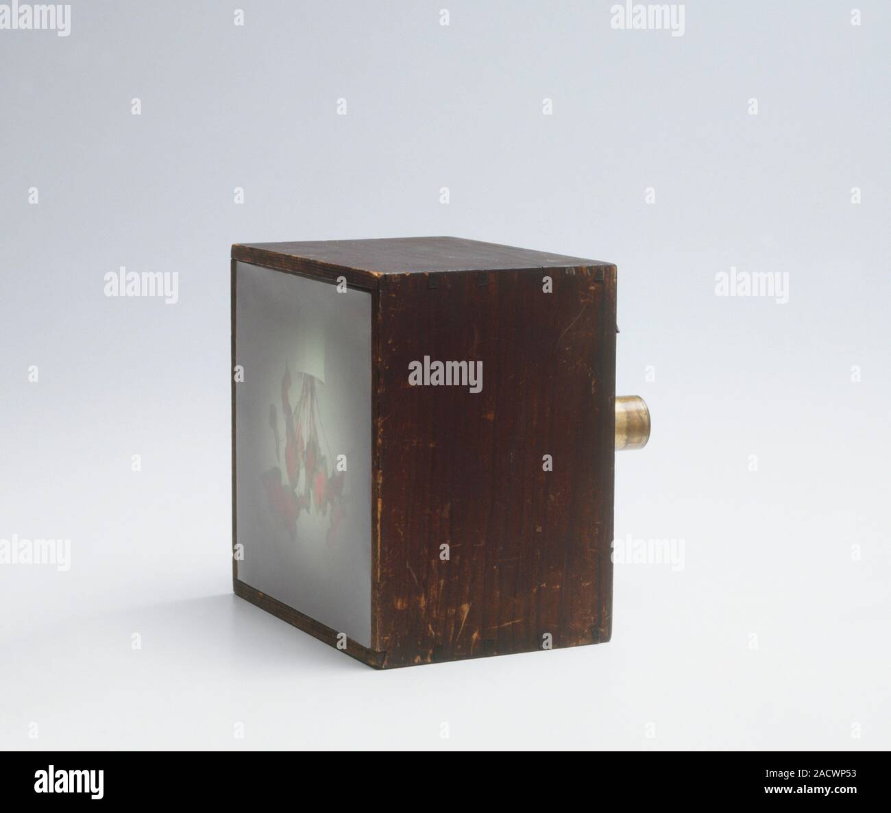 Replica of Fox Talbot's camera, 19th century Stock Photo - Alamy