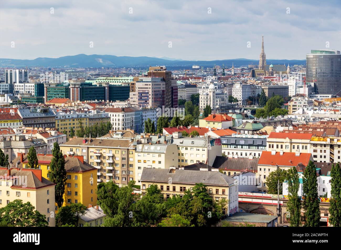 Austria, Vienna, Skyline Stock Photo - Alamy