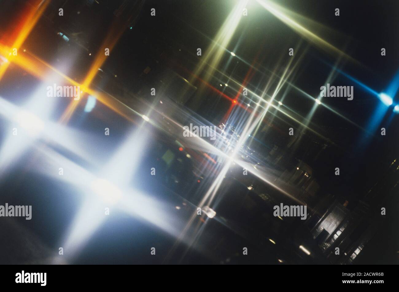 Starburst Filter Used Over Lens Of Camera To Give Image A Starlight ...