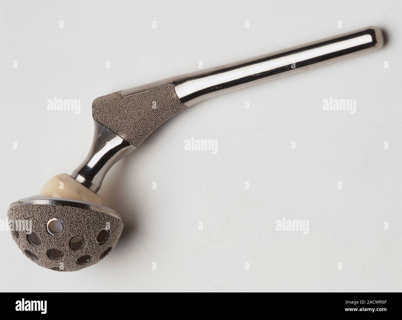 Hip joint prosthesis, close up Stock Photo - Alamy