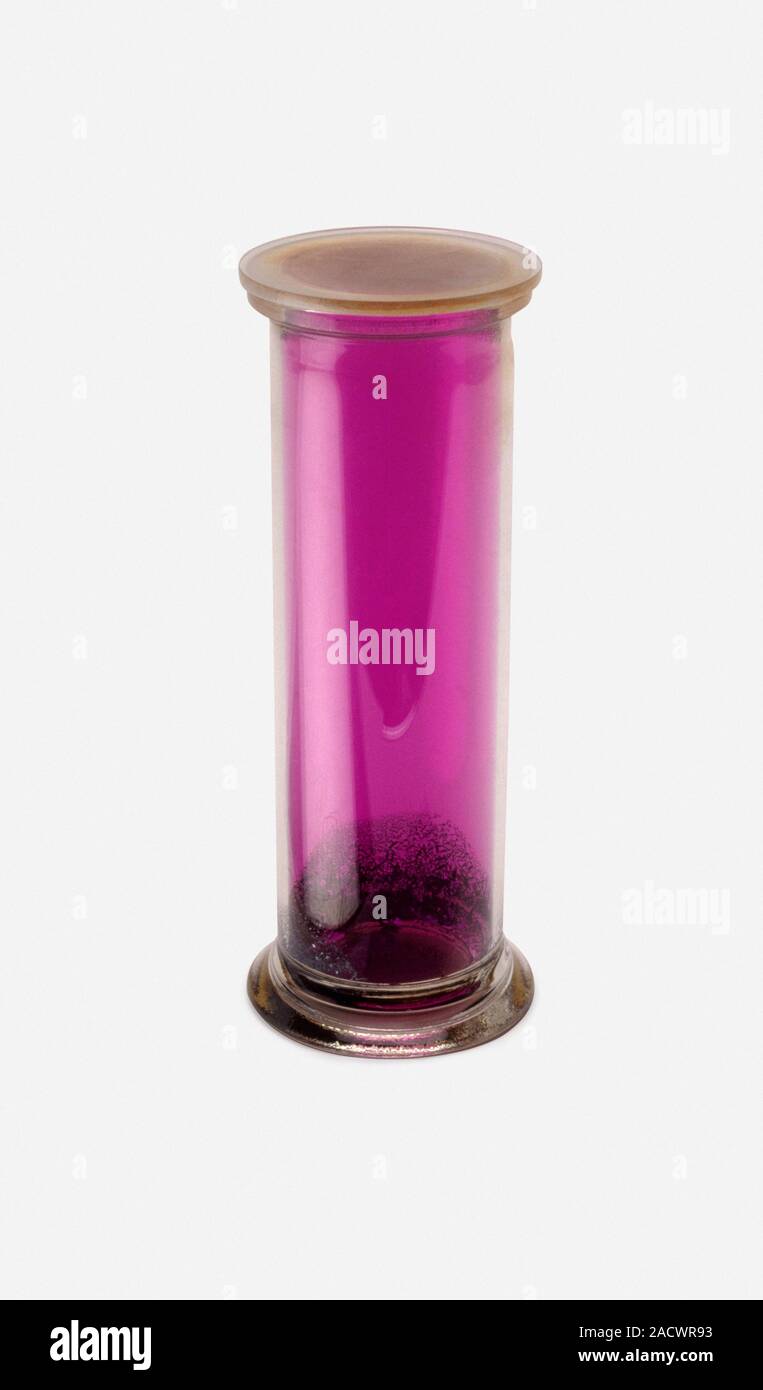 Test tube of iodine Stock Photo - Alamy