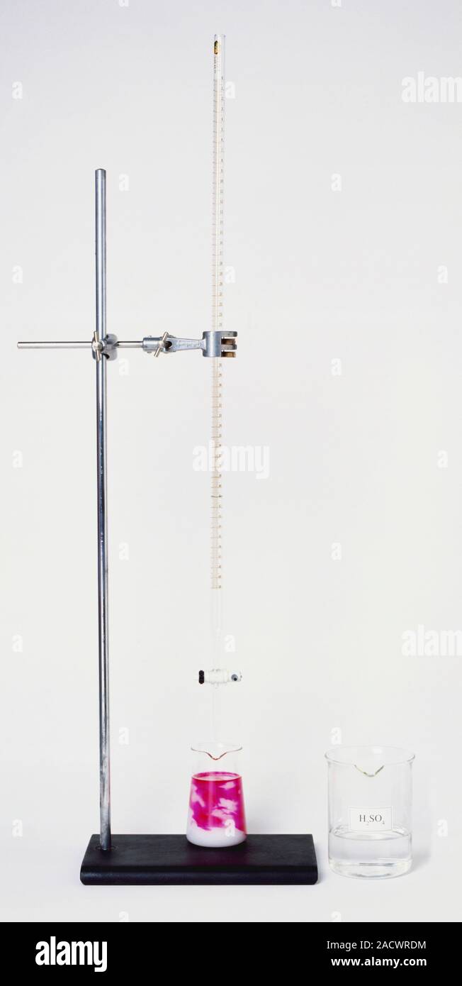 Apparatus for neutralization of acid with a measured amount of alkali ...