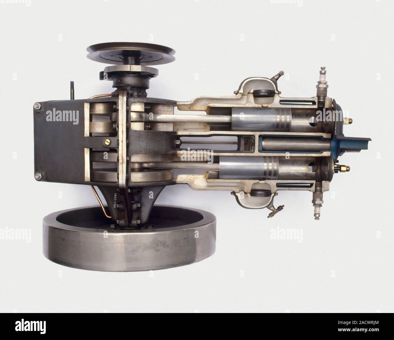 Trojan two-stroke engine, 1927 Stock Photo - Alamy